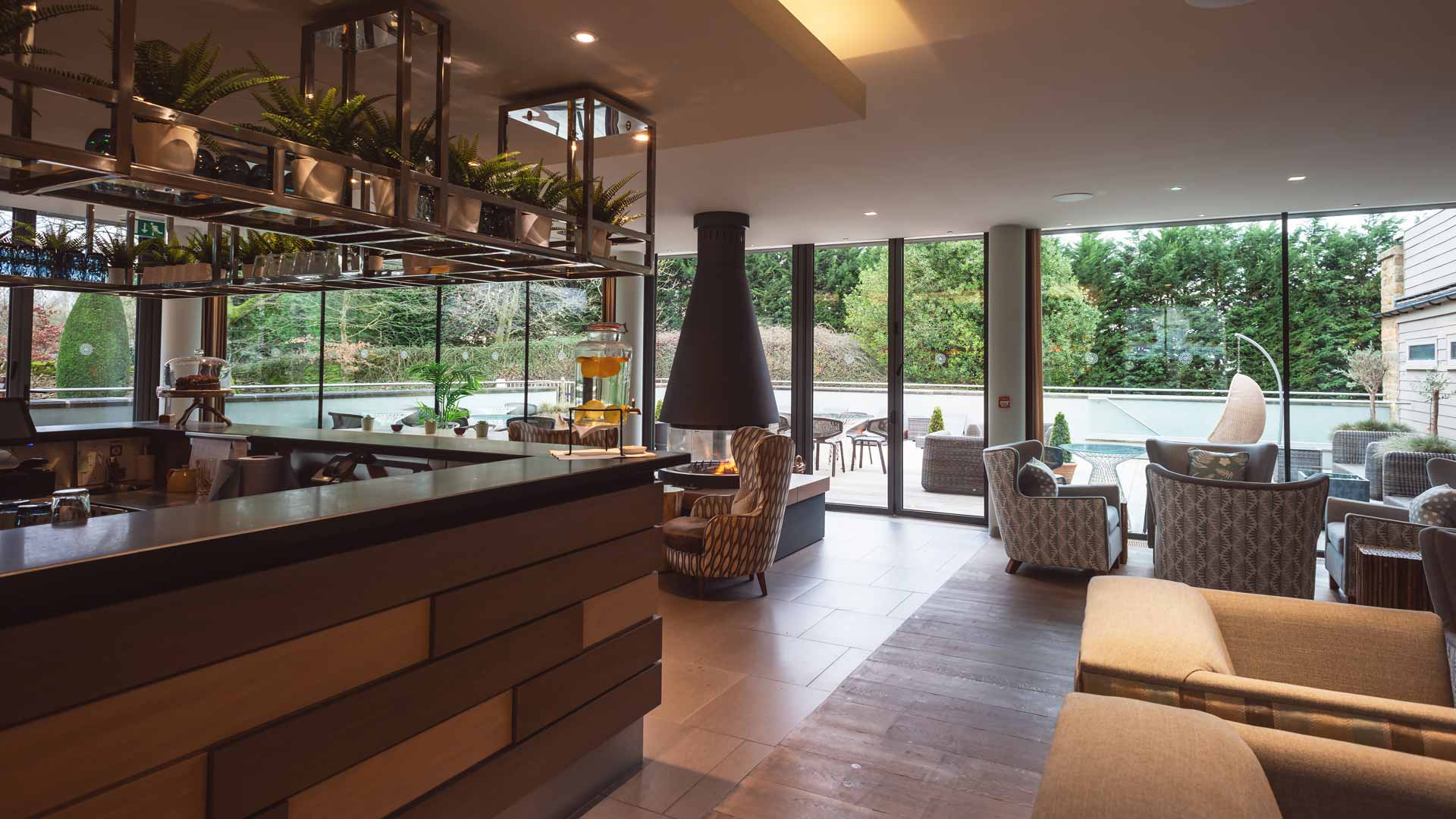The Greenhouse Lounge | Spa Café and Sun Terrace